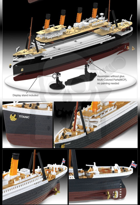 Battle-Models > Academy 14217 R.M.S. Titanic - MCP 1:1000